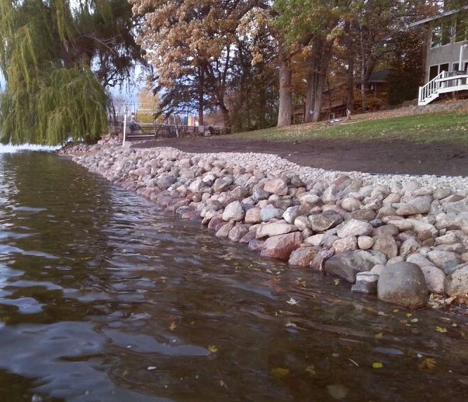 River riprap • Lakeshore Guys® - MN Shoreline Experts