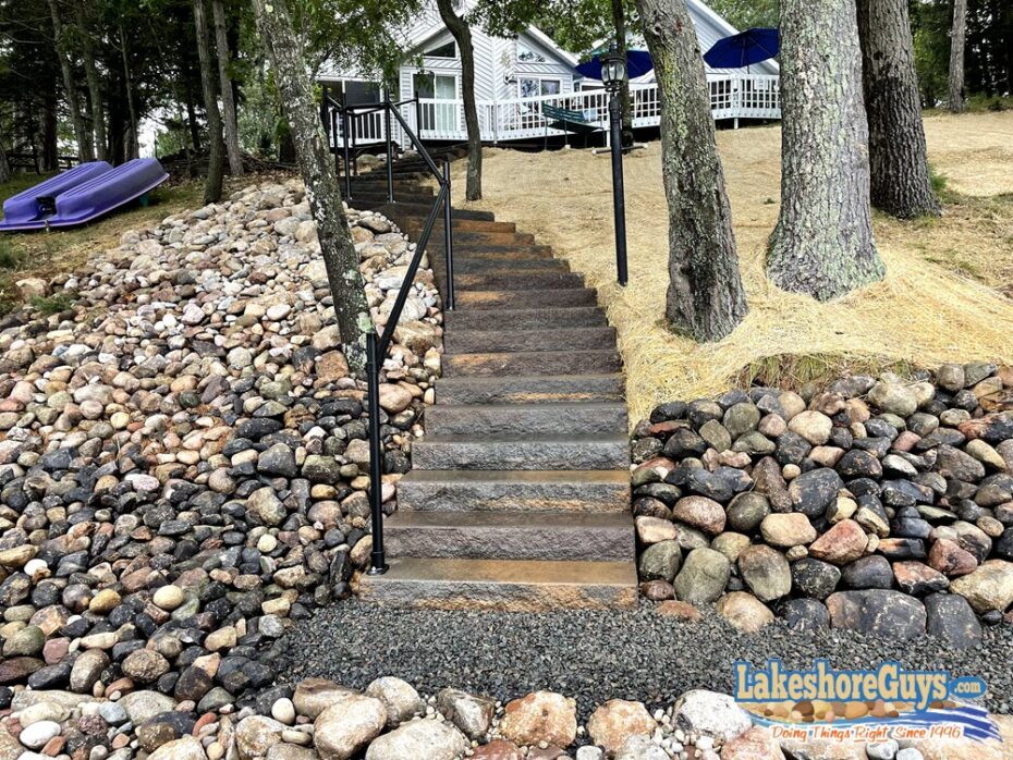 Lake Staircase Photos - Ideas for Lakefront Stairs Perfect for Your ...
