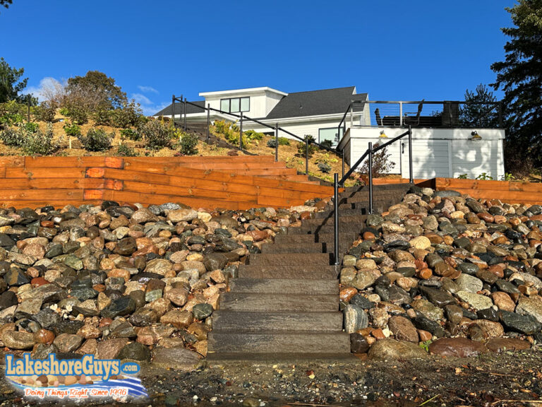 Lake Staircase Photos - Ideas for Lakefront Stairs Perfect for Your ...